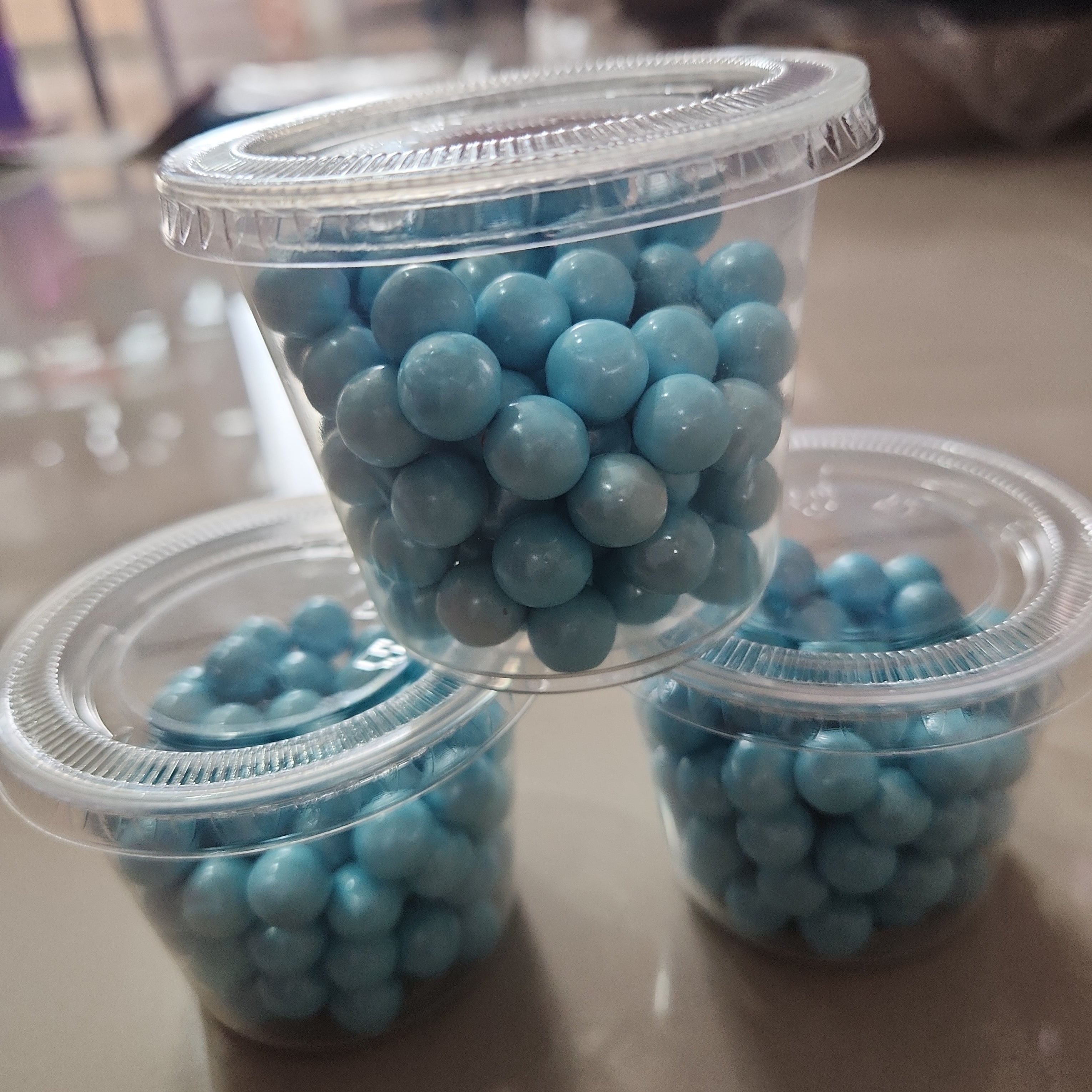 Perla de chocolate azul grande – Mechy Bakery Supply