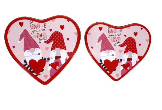 Latas para San Valentin de forma de Corazon – Mechy Bakery Supply