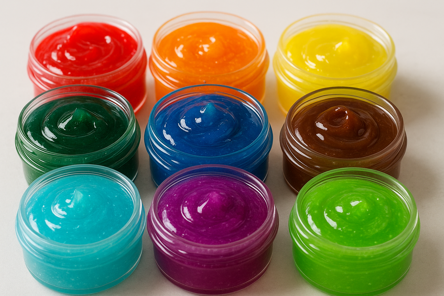 Gel de Brillo Variado 2.72 oz - Set Multicolor – Mechy Bakery Supply