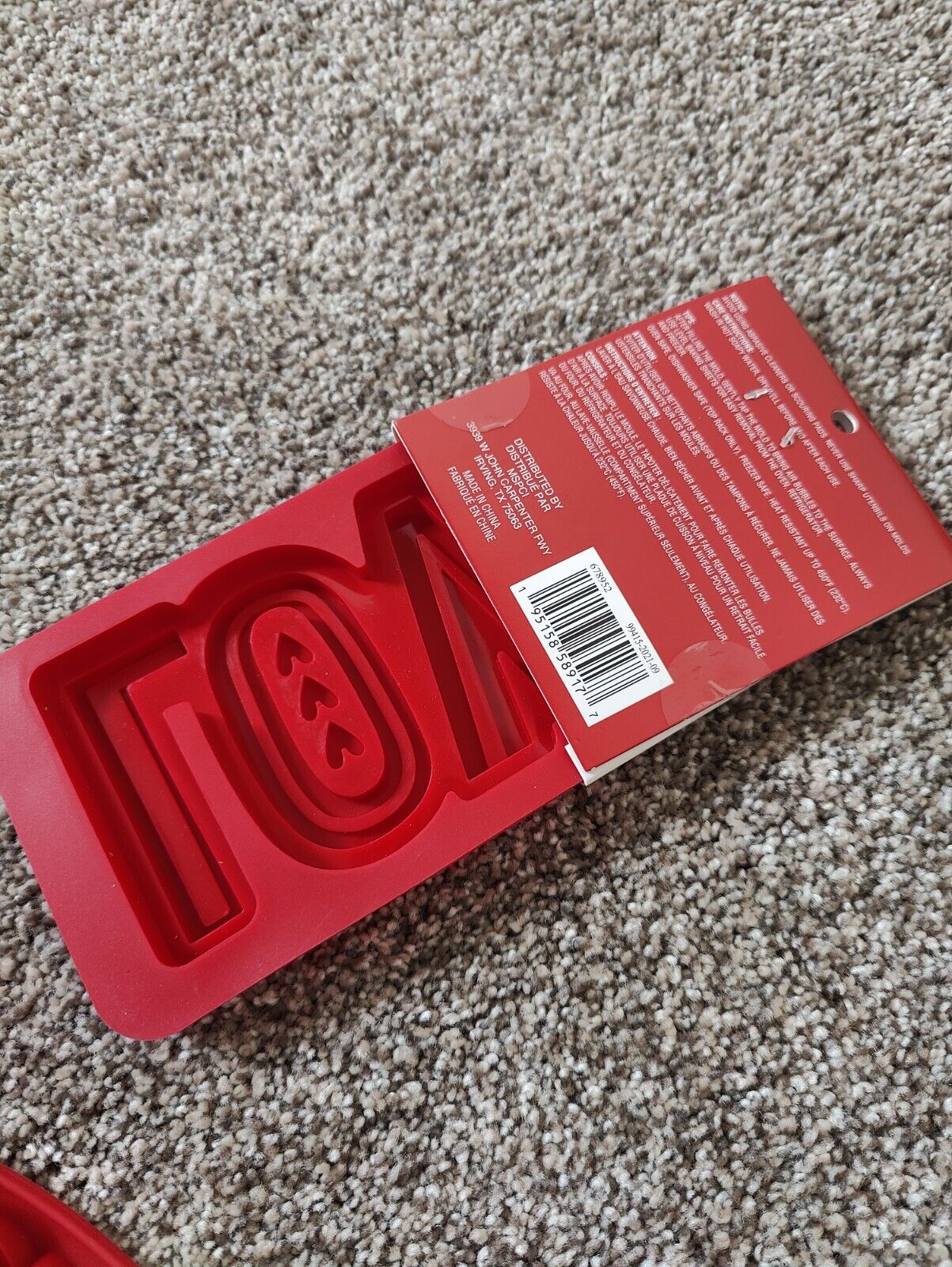 Molde de silicone love – Mechy Bakery Supply